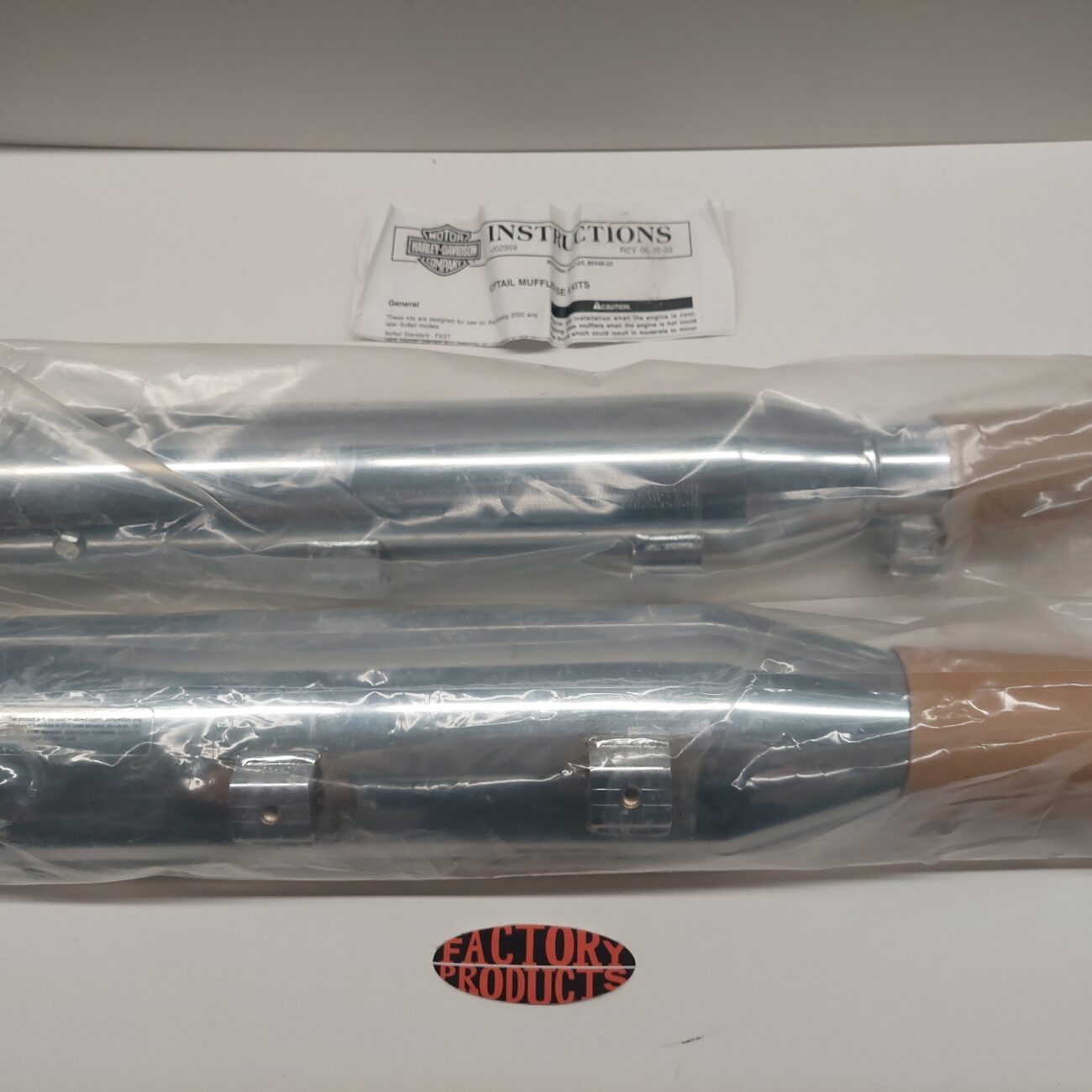 Silencers, Mufflers & Baffles - Shop now at Factory Products - Harley ...