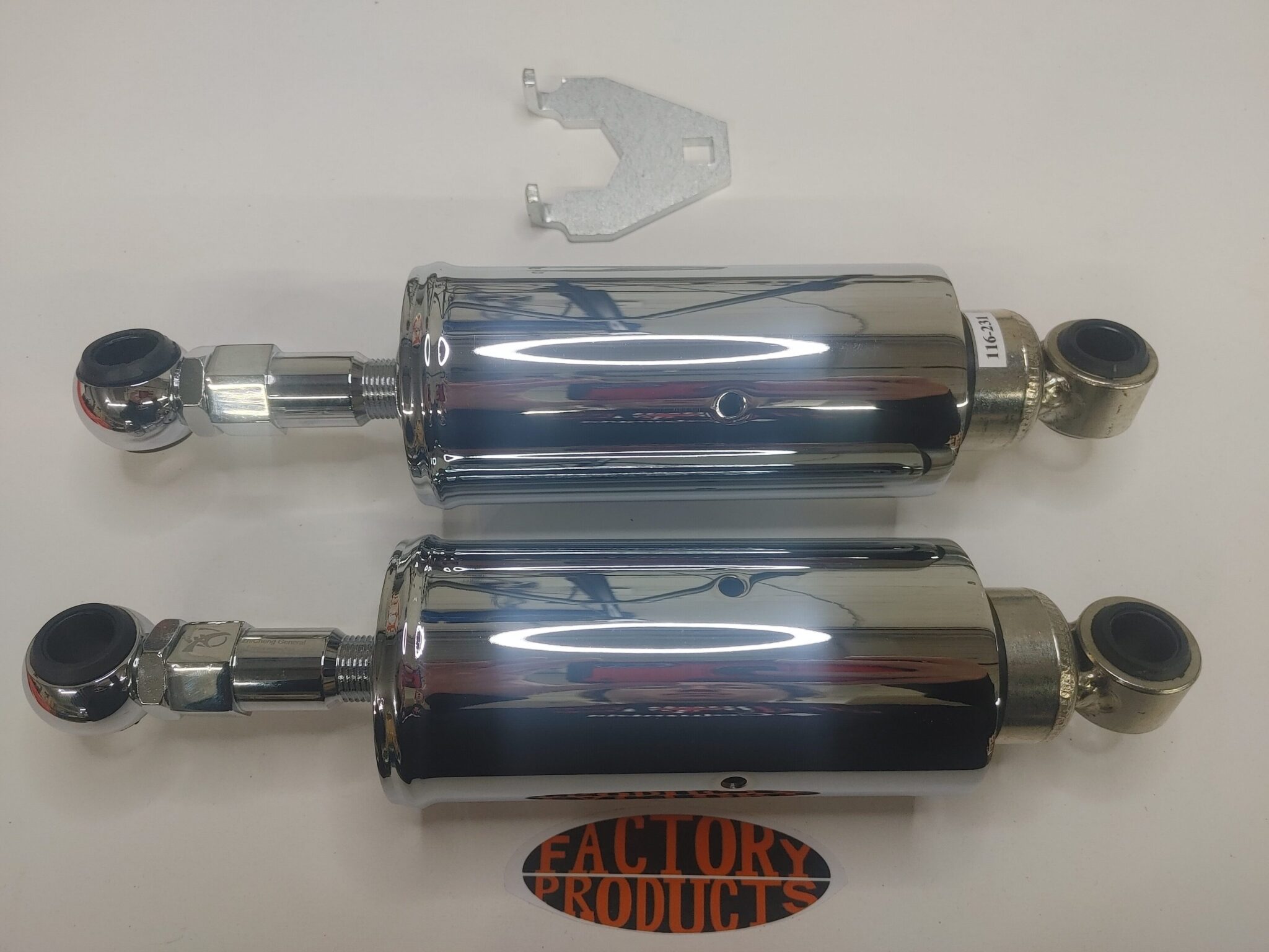 ULTIMA Chrome Softail Shocks 89-99 116-231 - Factory Products - Harley ...