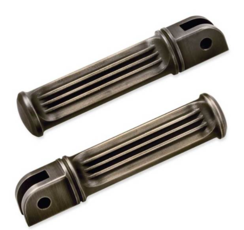 HARLEY DAVIDSON BRASS RIDER FOOT PEGS 50500709 - Factory Products
