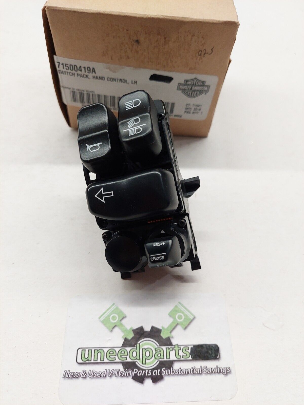 GENUINE HARLEY DAVIDSON SWITCH PACK, HAND CONTROL, LH 71500419A ...