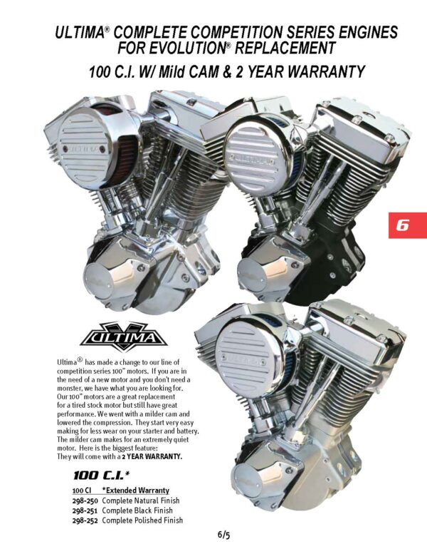 COMPLETE ULTIMA EVOLUTION ENGINES - Factory Products